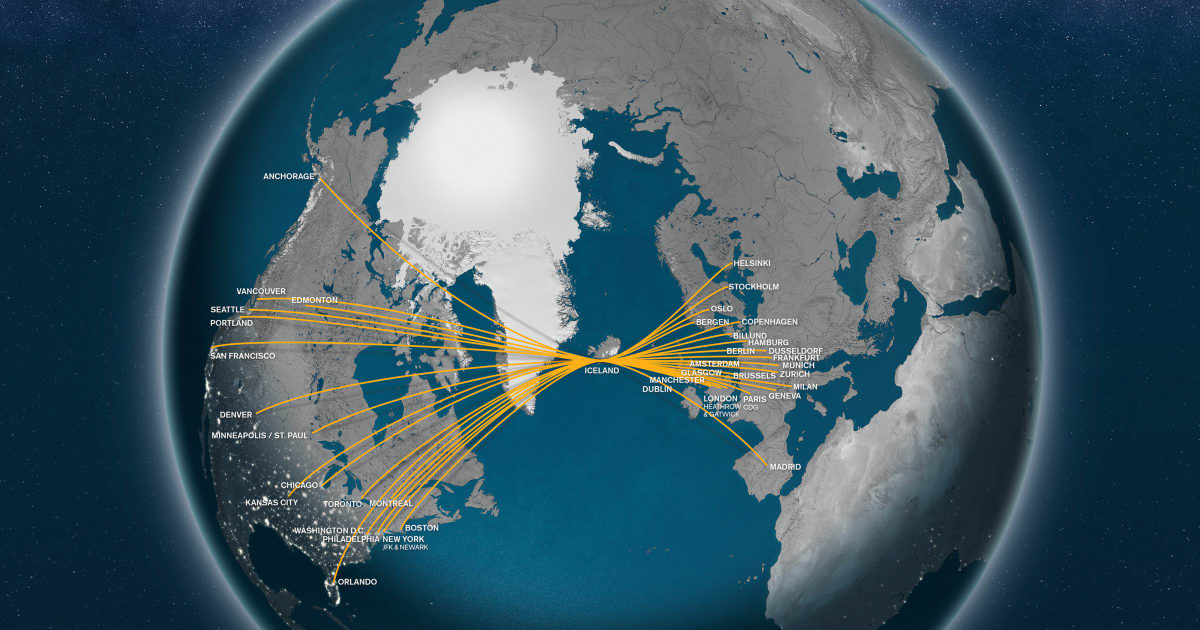 Network and Routemap | Icelandair