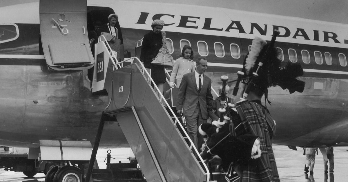 In July 2025, Icelandair celebrates 80 years of international passenger ...