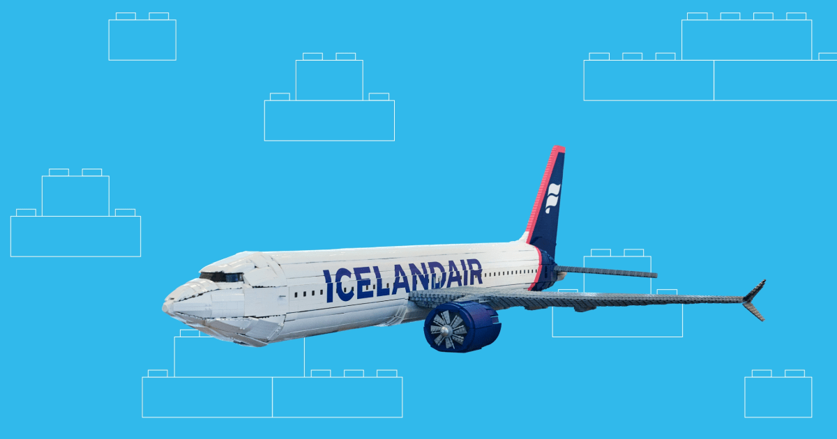 We celebrated 10 years of flights to Billund in Denmark. So we made a ...